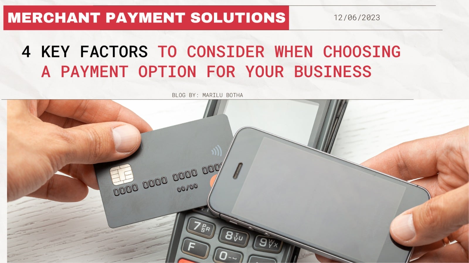 4 Key Factors to Consider When Choosing A Payment Option for Your ...